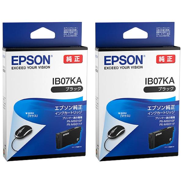 【商品説明】　・【 商品内容 】IB07KA ブラック 2本セット・【 対応機種 】PX-M6010F　PX-M6011F　PX-S6010※未決済で３日経過した場合は、ご案内無しで一旦キャンセルさせていただきます。※食品商品について・・・...