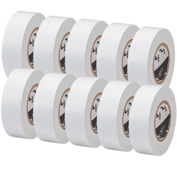 【商品説明】　・19mmX10m・【サイズ】幅19mm×10m巻 【入数】10個入・【シリーズ色】全13色・【厚さ】0.20mm・【基材】ポリ塩化ビニル・【粘着剤】ゴム系※未決済で３日経過した場合は、ご案内無しで一旦キャンセルさせていただき...