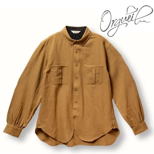 ■製造国　　日本　■素材 Wool42% Linen32% Cotton26％ヴィンテージプルオーバーシャツをデザインソースにしています。クラシックなディテールを活かし、前開き仕様にすることで現代のライフスタイルに適した仕様に仕上げています...