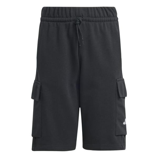 のびのびと一日を過ごしたいときは、このジュニア向けのアディダス カーゴショーツを手元に置いておこう。柔らかなフレンチテリーファブリックを使用してゆったりとしたフィット感に仕上げた、家でくつろぐときから探検に出るときまで、さまざまなシーンで活...