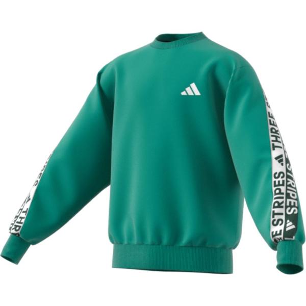 このadidasのジュニア用スウェットは肌寒い日の必需品。ソフトなフレンチテリー生地で、ワンランク上の快適さをもたらす。ルーズフィットでゆとりを持たせ、動きやすく仕上げているため、友達と出かけるときにも家でのんびりしているときにもぴったり。...
