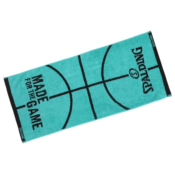 大好評ジャカードボールモチーフタオルのニューカラースポルディング SPALDING ジャカード タオル ボールモチーフ バスケットボール アクセサリー W340x800m SAT211290