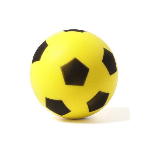 -ティーエムスポーツ T.M.SPORTS サイレントサッカーボールYE ドッジボール ジュニア 20CM 15136