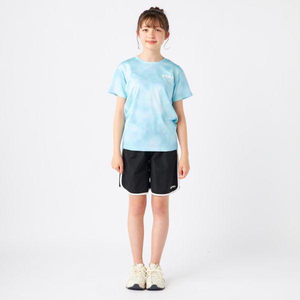 暑い時期に最適なハーフパンツ。スポーツウエアはもちろん普段着としても使いやすくおすすめです。レピピ REPIPI BS ショートパンツ ジュニアスポーツウェア ウォームアップハーフパンツ ガールズ 144895