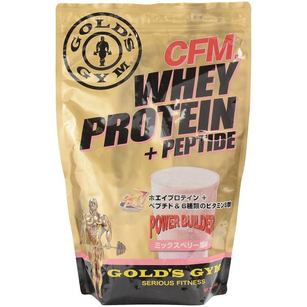 ゴールドジムCFMホエイプロテイン。ミックスベリー風味。CFMホエイたんぱくにホエイペプチド・ビタミンB群をプラス。香り豊かなミックスベリー風味でおいしく飲みやすい高品質ホエイプロテインパウダー。CFMホエイたんぱくは、独自の膜処理技術によ...