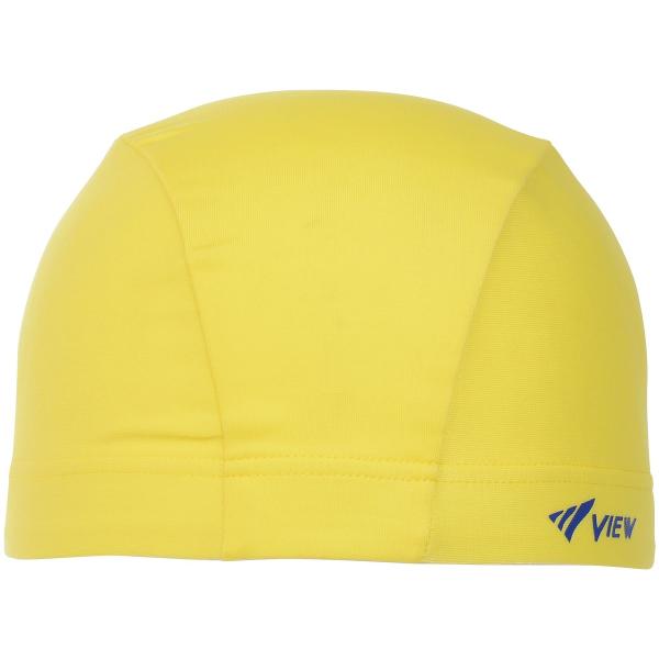 鮮やかなカラーとコンビネーションカラーがユニーク。つけ心地がラクな子ども用。　・素材:ツーウェイトリコット（ナイロン80%、ポリウレタン20%）・ジュニアフリーサイズビュー VIEW VIEW　子ども用スイミングキャップ スイミング ジュニ...