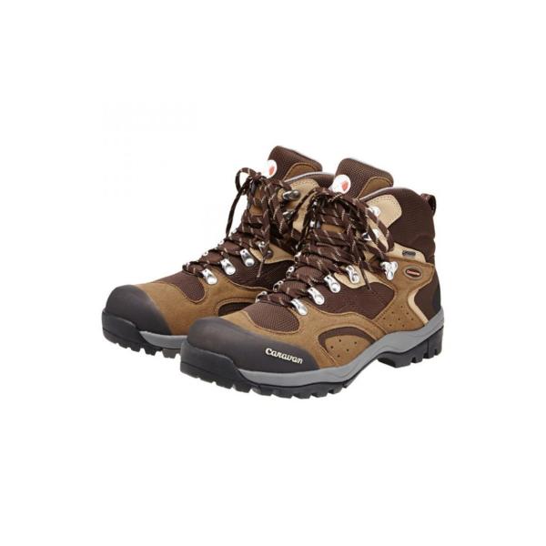 【コメント】登山入門者が使いやすいように設計された、キャラバンシューズの代表的なモデルです。履き口まわりに柔らかな生地やクッション材を採用し、足首を優しくホールド。指先まわりはゆとりを持たせ、アキレス腱部分は足首が動きやすいよう浅めにカット...