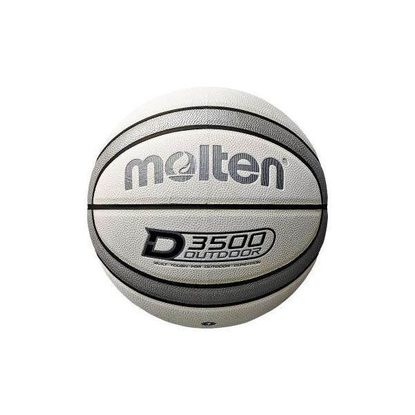 高耐摩耗性表皮採用モデルモルテン molten アウトドアバスケットボール バスケットボール 7号ボール メンズ 7号球 ホワイトxシルバー B7D3500-WS