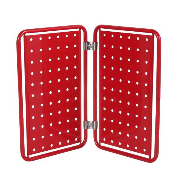 【カラー】.【サイズ】.【素材】スチール(粉体塗装)、ステンレス【原産国】中国【メーカー品番】67449124【コメント】ガレージや作業場、店舗のディスプレイ時には欠かせないペグボードを、卓上サイズに仕上げました。 穴のサイズやピッチを有孔...