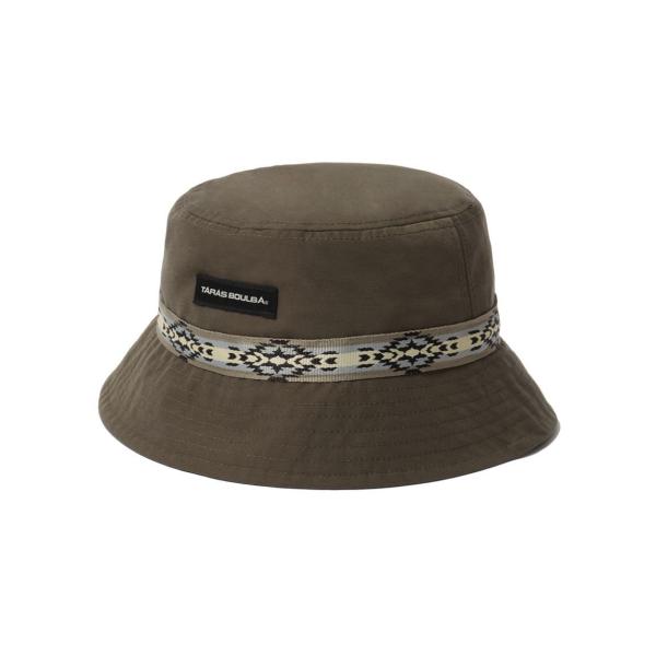 【コメント】■軽量ナイロン素材使用したバケットハット■内側に東レ【FieldSensor】を使用し吸汗速乾機能つき■アパレル連動デザインのジャガードテープつき■正面に【TARASBOULBA】ロゴ、親子コーディネイトが楽しめます。■サイズ：...