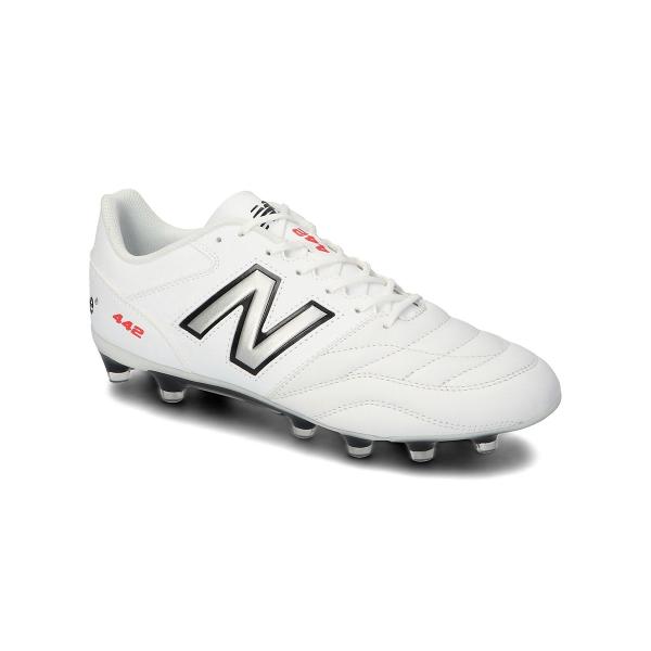 【コメント】最上のフィットでパフォーマンスアップに貢献する「442」のミドルレンジモデル「442 TEAM HG」をV2にアップデート。￥n前足部に使用したカーフレザーが、天然皮革の足馴染みのよさと優れた耐久性を発揮。￥n心地よいフィット性...