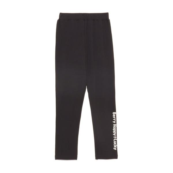 メッセージプリントがレトロポップで可愛いレギンス。レイヤードスタイルがおすすめ！ワンピースやスカートはもちろんTシャツやスウェット合わせでスポーティ！　　特徴1:ストレッチ　特徴2:ソフトタッチサニデイズ　トウキョウ sanideiz TO...