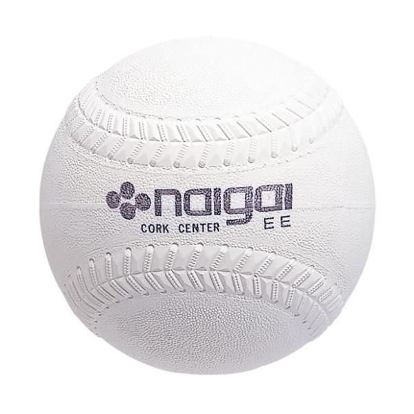 検定3号（日本ソフトボール協会検定球）1ダース（6個）入りソフトボール用のボールです。サイズ：周囲 30.48cmナイガイ NAIGAI ゴムソフトボール ナイガイ3号 ダース売り 野球 ソフトボール球 6P 2OS543