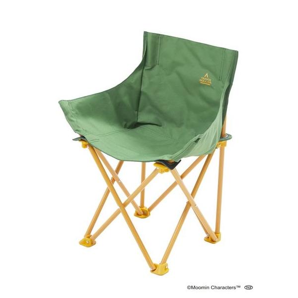 【コメント】■小型で持ち運びやすく座りごごちがよい■コンパクトに収納、持ち運びに便利な収納ケース付■「ムーミン」＆タラスブルバコラボ商品です。■耐荷重:約80kg■使用時サイズ:約48x32x60(h)cm■収納時サイズ:約16x60cm■...