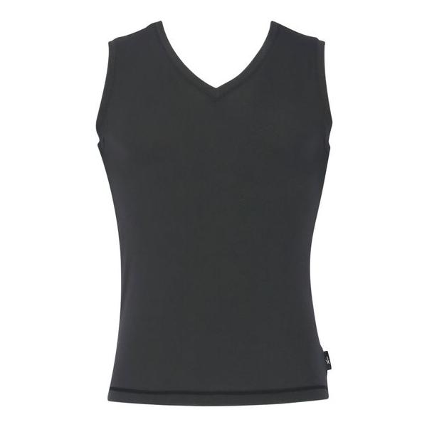 【コメント】■べたつきからの解放■肌離れのよい汗対策インナー●べたつき防止加工肌に触れる凸部は撥水加工をほどこし汗をはじき、凹部にはじき出す特殊加工。・通気性(本体)・ネック種類:Vネック・袖丈:ノースリーブメーカー品番：CHO040【原産...