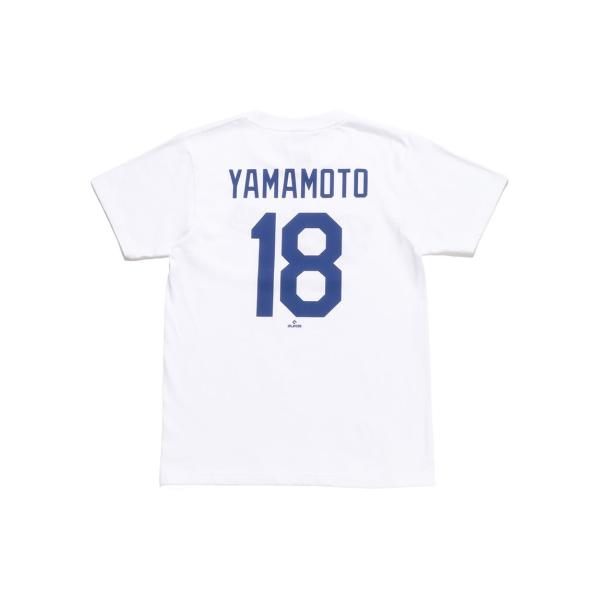 -ファナティクス FANATICS MLB_JERSEYLOGO_山本_N＆N_JR_TEE 野球 MLB 侍　Tシャツ ジュニア WHITE OT0125SS0014