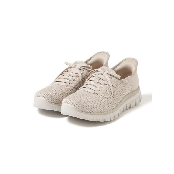 【コメント】足元を優雅に演出する、履きやすく快適なSkechers Hands Free Slip-ins?(スケッチャーズ ハンズフリー スリップインズ) グレースフル - ファースト ブラッシュ。Heel PillowTM(ヒールピロー...