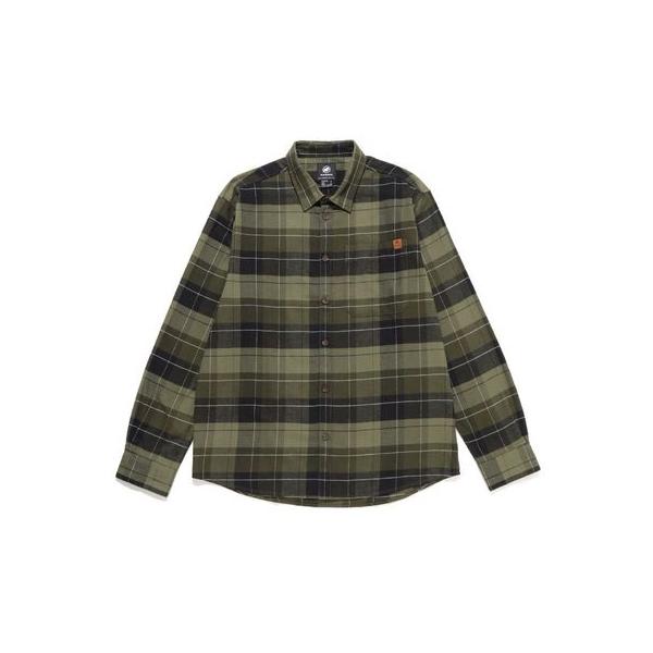 【コメント】軽量のフランネルは、ゆったりとした日やリラックスしたアウトドアや野外アクティビティに最適です。オーガニックコットン100%のこの超ソフトなロングスリーブは、ボタンアップのフロントとシングル胸ポケットが特徴のクラシックなデザインで...