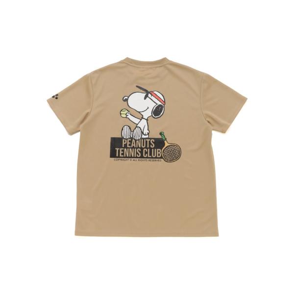 -ソノタ OTHER 26PEANUTSテニスバックプリントTシャツ ラケットスポーツ アパレル BEIGE MS-26190