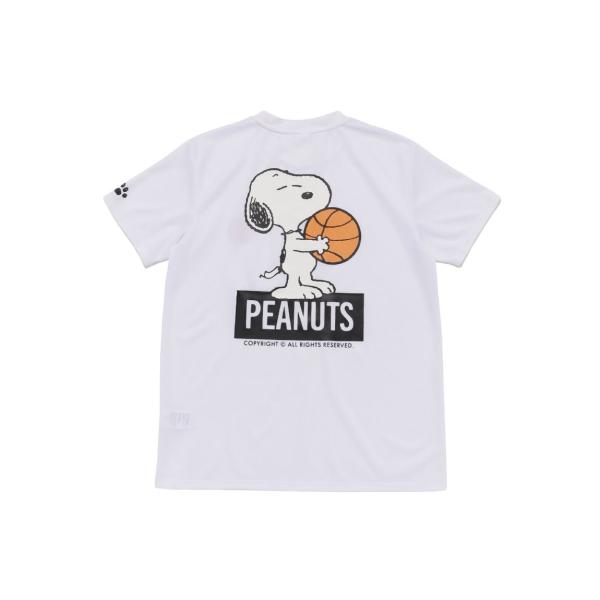 -ソノタ OTHER 26PEANUTSバスケバックプリントTシャツ バスケットボール メンズ　半袖Tシャツ WHITE MS-26193