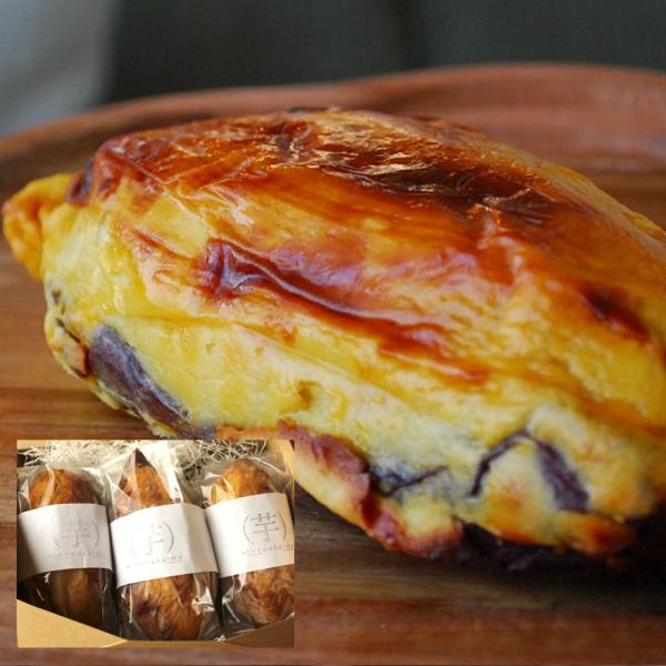 【名　称】焼き芋スイートポテト【原材料名】さつまいも（国産）、砂糖、バター、牛乳、鶏卵、／（一部に卵、乳成分を含む）【内容量】３本【サイズ】17〜20cm前後／400g前後　※１本あたり（使用する芋の大きさにより異なります）【賞味期限】製造...