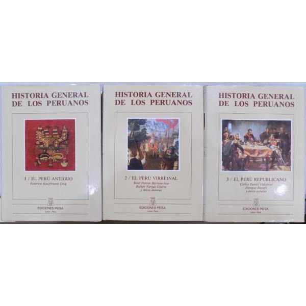 約22x16cm、上製本。1:784頁、2:700頁、3:764頁。経年の焼けシミ汚れ等あり。スペイン語。