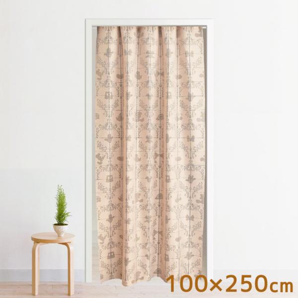 〇サイズ約100×250cm〇素材ポリエステル 100%〇仕様・のれん棒・突っ張り棒をご利用ください（棒は付属しません）。直径2cmまでのものがご使用いただけます。〇注意事項※必ず洗濯ネットをご利用のうえ手洗いモードなどの弱水流で洗ってくだ...