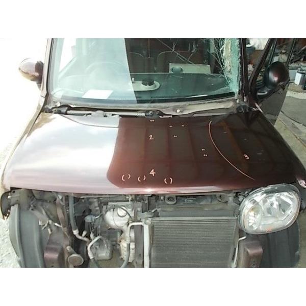 **** 商品説明を必ずご確認ください ****部品管理番号：220825000210500メーカー純正品番：57300-85K00部品名：ボンネットフード部品区分：リサイクル品管理品番：33262車名：ラパン車両タイプ名：5ドアハッチバッ...