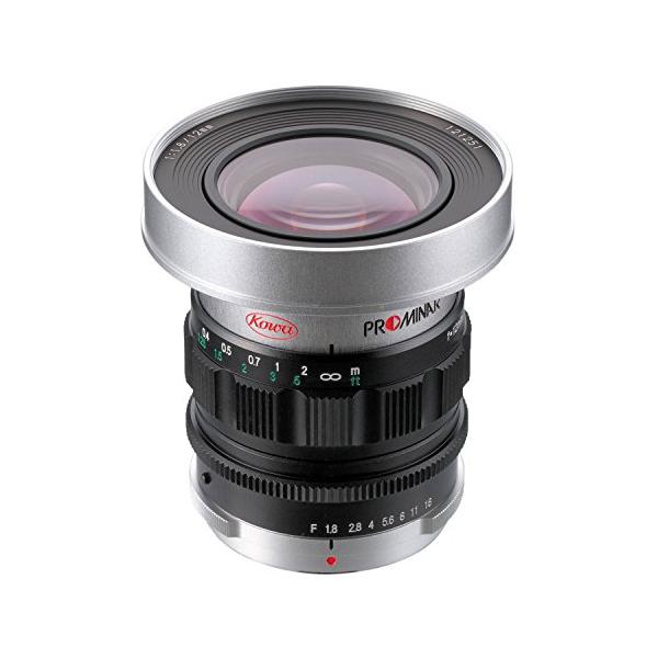 Kowa 単焦点レンズ PROMINAR 12mm F1.8 シルバー マイクロフォー Kowa 単焦点レンズ PROMINAR 12mm F1.8 シルバー マイクロフォー