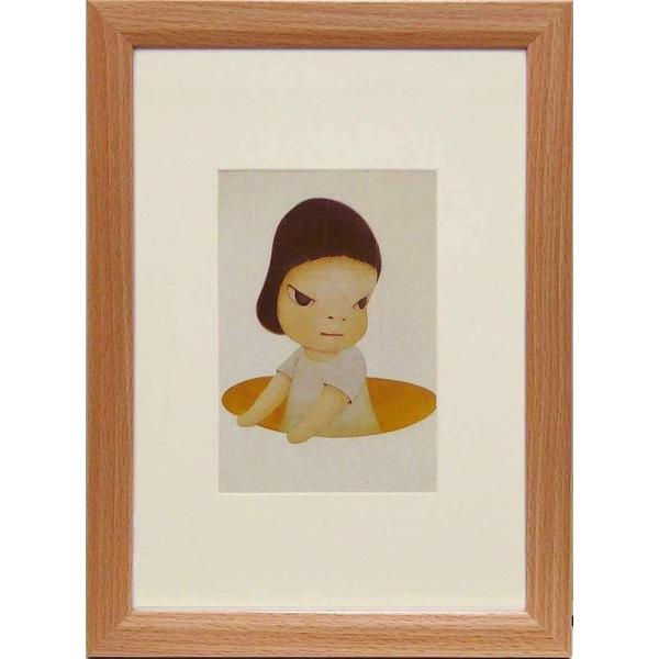 新品 奈良美智 絵画 現代アート 額装付き アートプリント額装サイズ282x207cm インテリア アートパネル 壁掛け 絵