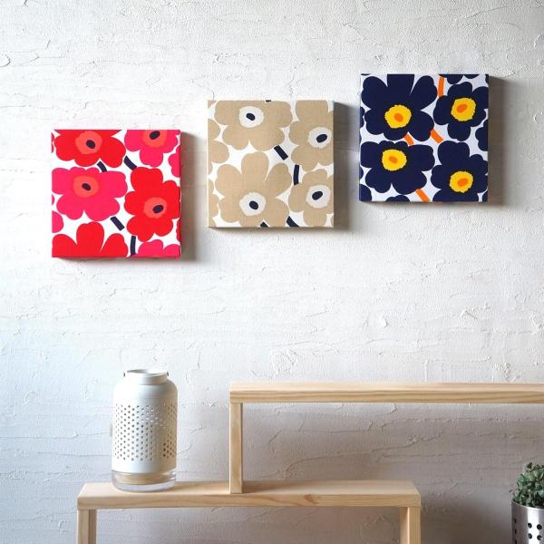 アートパネル 3枚セット 北欧 壁掛け 木枠 キャンバス 絵画 絵マリメッコ 風で お洒落 インテリア 現代アート キャンバス画20x20cmの3枚セットノーブランド品です