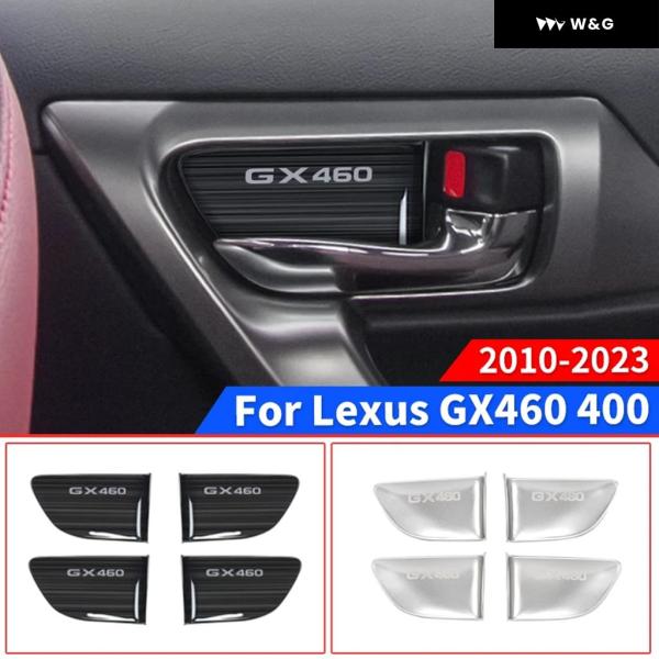 VAN TOEPASSING OP 2010-2023 レクサス 460 GX460 インナー DEURKLINK KOM GEMODIFICEERDE GX400 RVS INTERIEUR DECORATIE ACCESSOIRES カ...