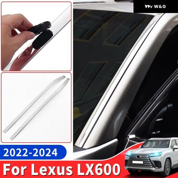 フロントガラス 装飾 ストリップ 2022 2023 2024 レクサス LX600 LX500D LX 外装 アクセサリー アップグレード クロームボディパーツ カスタムパーツ アクセサリー 交換用部品Hign-concerned Che...
