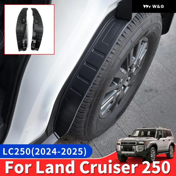 マッド フラップ スプラッシュシールド 2024 2025 トヨタ ランドクルーザー 250 プラド LC250 外装 アクセサリー スプラッシュガード マッド フラップ フェンダー カスタムパーツ アクセサリー 交換用部品Hign-con...