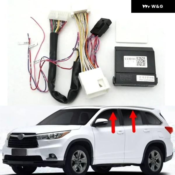 LHD 車用自動ウィンドウクローザーガラスリフティング モジュール デバイスキット トヨタ ハイランダー 2009 - 14 カスタムパーツ アクセサリー 交換用部品Hign-concerned Chemical:NoneSteering ...