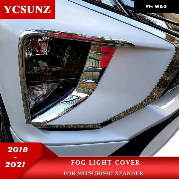 クローム フォグランプ カバー 三菱 エクスパンダー X-PANDER 2018 - 21 車 外装 アクセサリー カスタムパーツ アクセサリー 交換用部品Hign-concerned Chemical:NoneItem Width:0in...