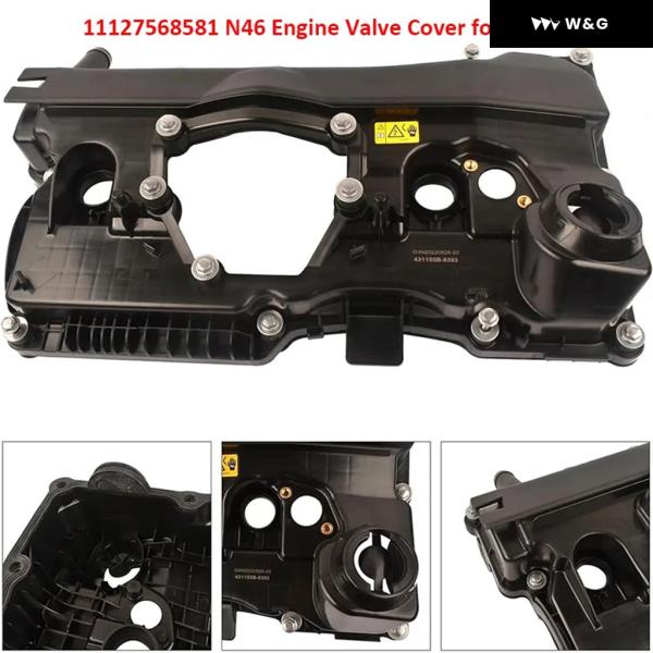 11127568581 N46 カムシャフト エンジン バルブ カバー BMW 1シリーズ E87 118I 120I 3シリーズ E90 E91 318I 320I B20 シリンダー ヘッドロッカー カスタムパーツ アクセサリー 交換用...