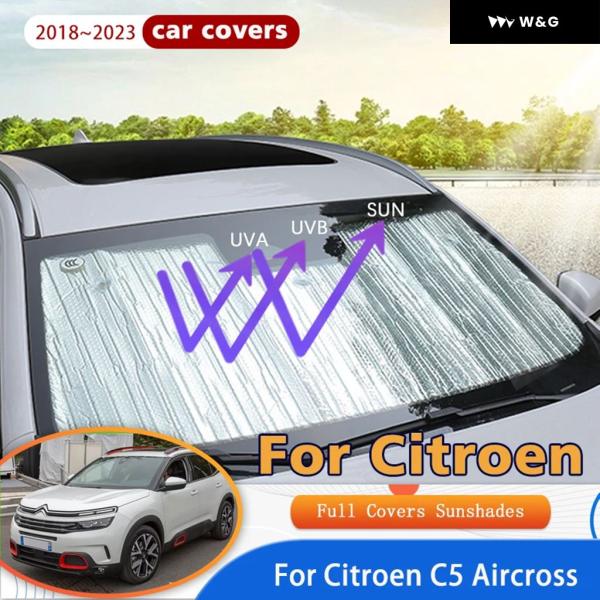 シトロエン C5 エアクロス 2018~2023 2019 2019年式 カーウィンドウ フロントガラス サンシェード リフレクター サンシェード サンバイザー アクセサリー カスタムパーツ アクセサリー 交換用部品Product appl...