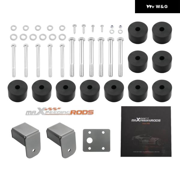 1.25インチ ボディリフトキット ジープ ラングラー TJ 4WD 1997-2006 ジープ ラングラー TJ アンリミテッド 4WD 2004-2006 カスタムパーツ アクセサリー 交換用部品Hign-concerned Chemi...