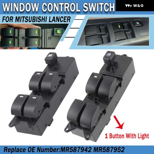 コントロール スイッチ MR587952 三菱 L200 パジェロ ランサー FENSTERHEBER SCHALTER EINHEIT FAHRERSEITE NEU カスタムパーツ アクセサリー 交換用部品Hign-concerned ...