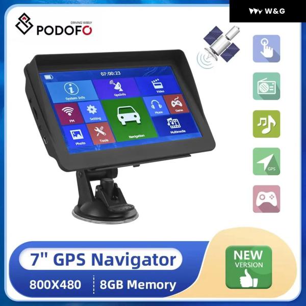 車用 GPS ナビゲーション 7インチ タッチスクリーン GPS ナビゲーター トラック サンシェード 衛星ナビ 256M ヨーロッパ地図 GPS ナビゲーター カスタムパーツ アクセサリー 交換用部品Hign-concerned Chem...