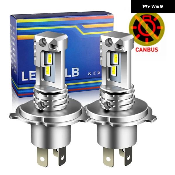 1/2個 H4 9003 LED HI/LO ハイロービーム CANバス ヘッドライト 付き アウディ ホンダ VW トヨタ H4 HS1 LED バルブ オートバイ バイク ヘッドランプ カスタムパーツ アクセサリー 交換用部品Hign-...