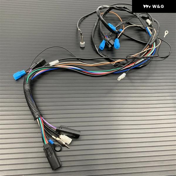 トランク LED アンテナワイヤー 配線 ケーブル ハーネス ハーレー ツアーパック ツーリング ロードキング ストリートグライド CVO ウルトラ エレクトラ 14-22年式に適合 カスタムパーツ アクセサリー 交換用部品Hign-con...