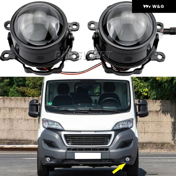 フォグランプ プジョー ボクサー 2 250-290 2ND フェイスリフト 2015-20 H11 バイ キセノン プロジェクターレンズ ランプ カスタムパーツ アクセサリー 交換用部品Hign-concerned Chemical:No...