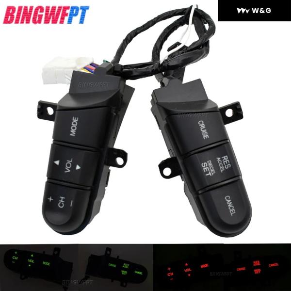 ホンダ 08-13 09-14 シティ 06-11 シビック ステアリングホイール オーディオ コントロール スイッチ/ ボタン 取り付けキット 36770-SNA-A12 カスタムパーツ アクセサリー 交換用部品Hign-concerne...