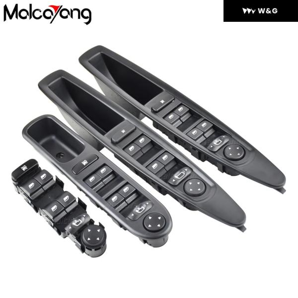 シトロエン C4 2004-11 左ハンドル マスターパワーウィンドウスイッチ コントロール バックミラー ボタン 付き 6554.HA 6554HA 9651464577 カスタムパーツ アクセサリー 交換用部品Hign-concerne...