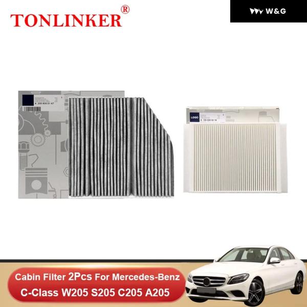キャビン フィルター メルセデス ベンツ C クラス W205 S205 A205 C205 2014-2021 C180 C200 C250 C250D C300 C350E C450 C43 C63 C63S カスタムパーツ アクセサリ...