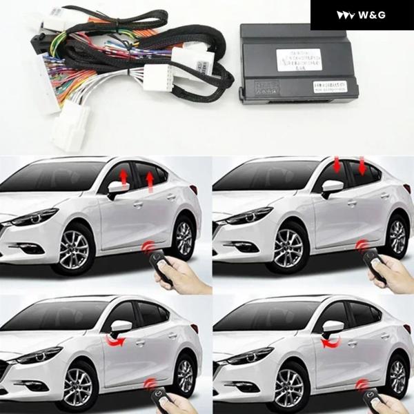 LHD マツダ 2 2016-2019 マツダ 3 アクセラ 2014-2020 /CX-3 2015-2022 オートウィンドウクローザーオープン+サイドミラー 折りたたみ スプレッド モジュール カスタムパーツ アクセサリー 交換用部品...