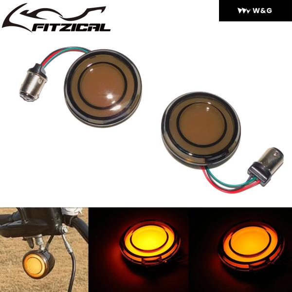 オートバイ バイク ランニングブレーキランプコン バージョン LED パネル ライト 1157 バレット スタイル ハーレー スポーツスター ツーリング ブレイクアウト ダイナ ソフテイルBattery Included:NoHign-co...