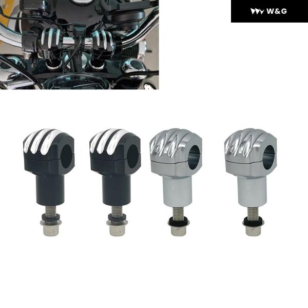 オートバイ バイク 2インチ高 1インチ 25MM ハンドルバー ライザー マウント クランプ ハーレー ヤマハ ホンダ カワサキHign-concerned Chemical:NoneBrand Name:WOZEWOrigin:Main...